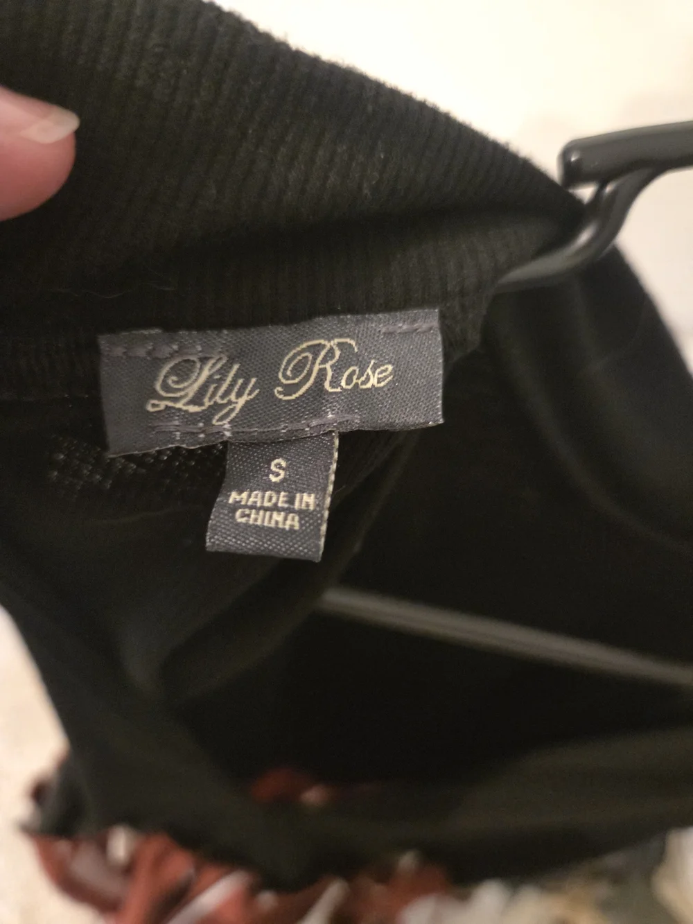 Lily Rose | Pants & Jumpsuits | Lily Rose Black And Rust Striped ...